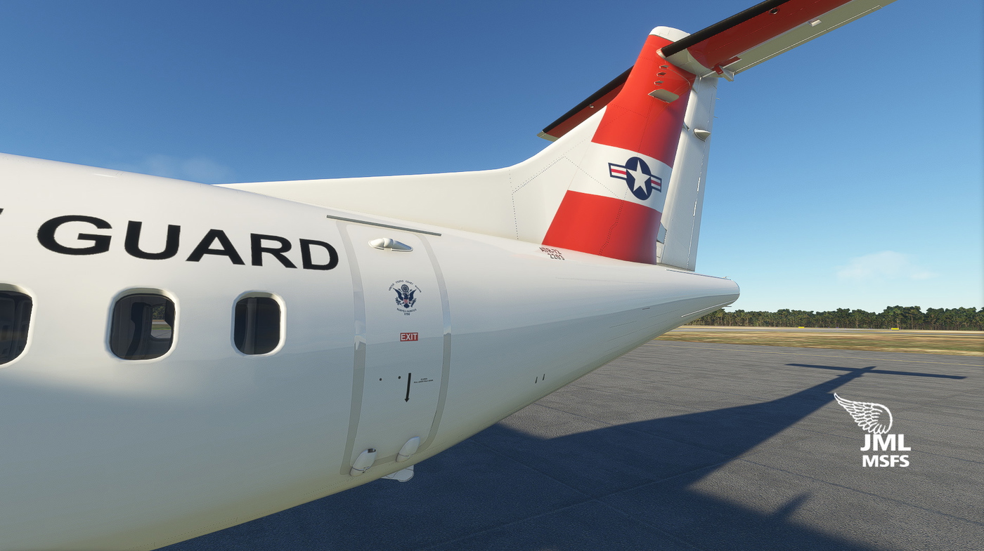 US COAST GUARD ATR72 4K 对于 Microsoft Flight Simulator | MSFS