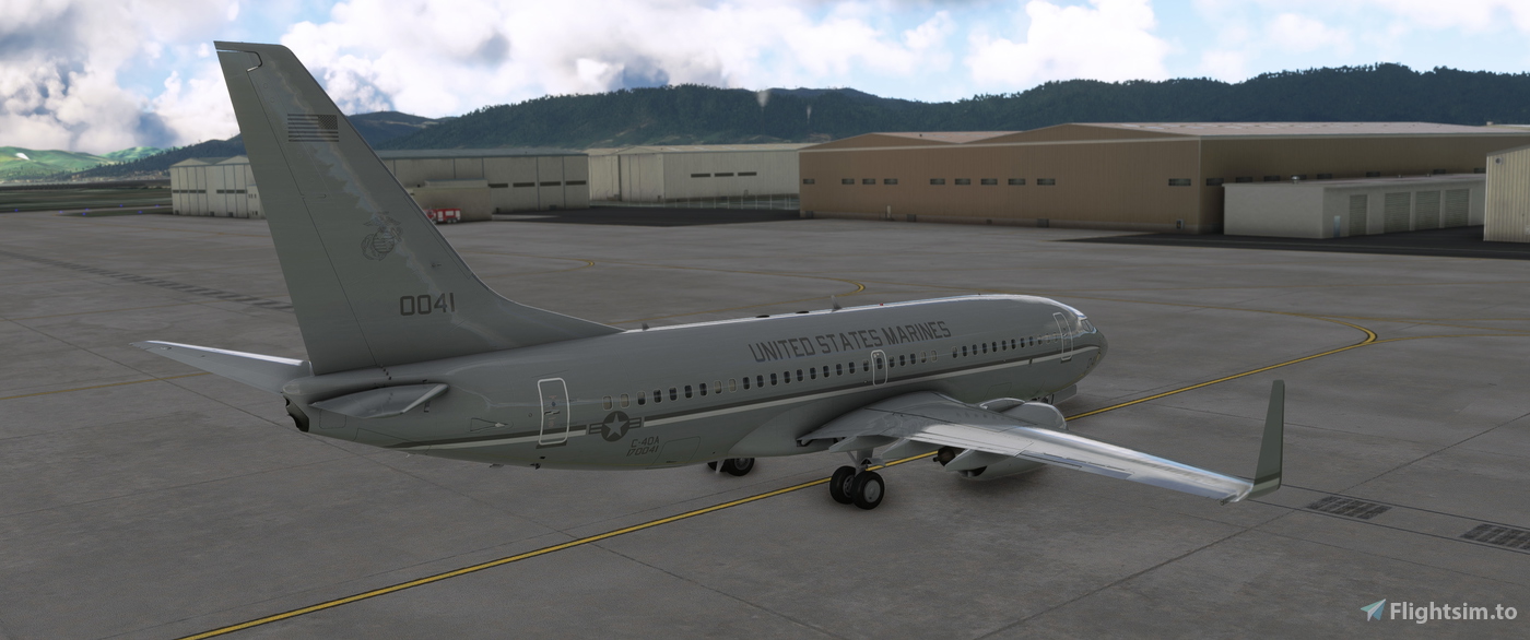 US Marines VMR-1 Roadrunners (USMC) | C-40A 737-700 170041 for ...