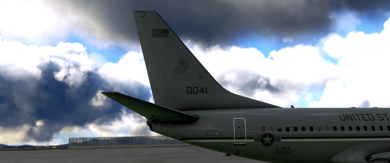 US Marines C-40A / USMC VMR-1 Roadrunners 737-700 170041 for Microsoft ...