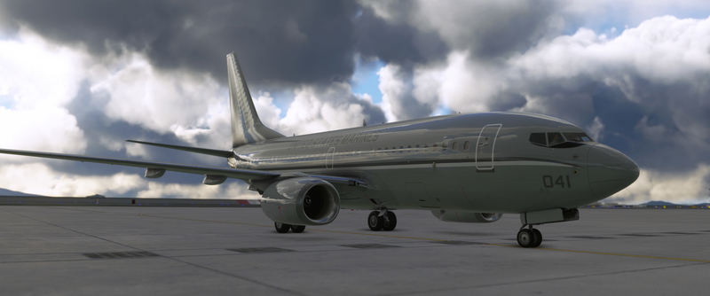 US Marines VMR-1 Roadrunners (USMC) | C-40A 737-700 170041 for ...