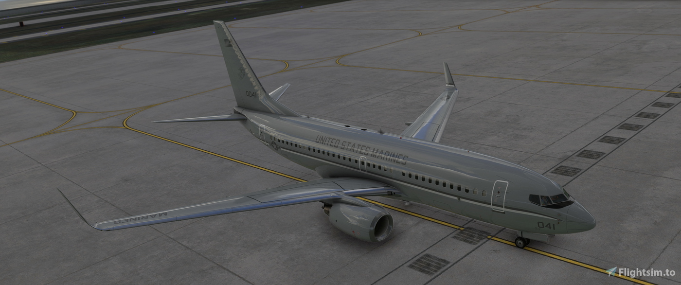 US Marines VMR-1 Roadrunners (USMC) | C-40A 737-700 170041 for ...