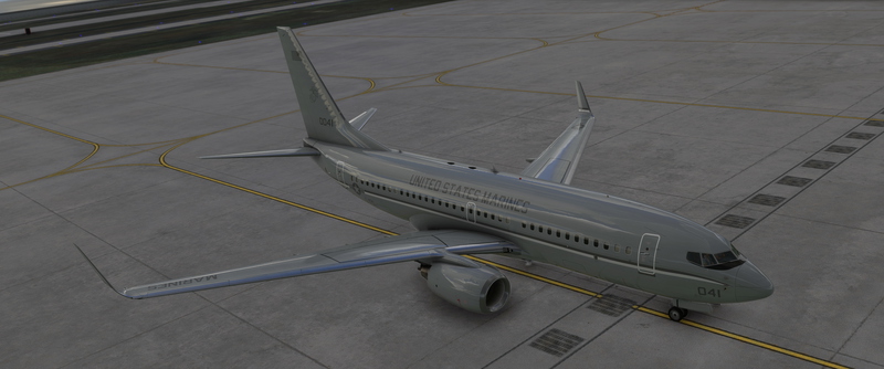 US Marines VMR-1 Roadrunners (USMC) | C-40A 737-700 170041 for ...