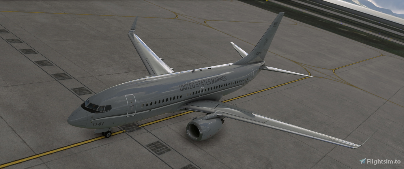 US Marines VMR-1 Roadrunners (USMC) | C-40A 737-700 170041 for ...