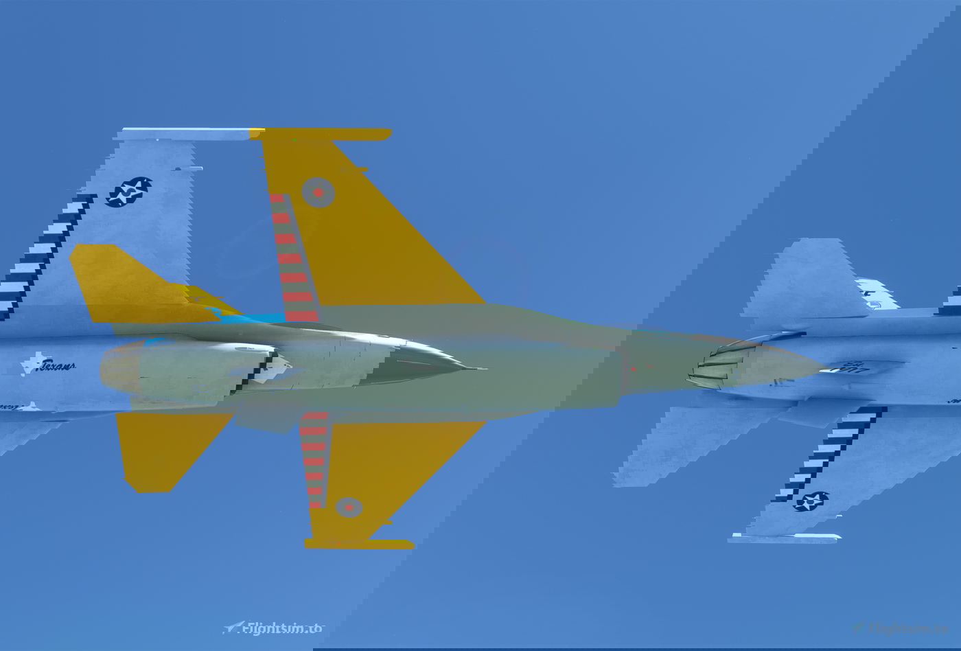 USAF ANG 111FS 90th Anniversary Livery for SC Designs F-16C Viper for ...