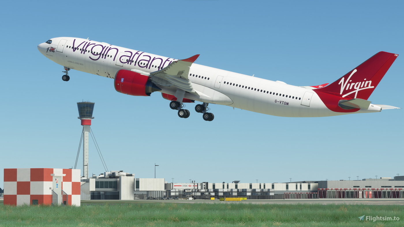 Virgin Atlantic - G-VTOM - Headwind A339 for Microsoft Flight Simulator ...