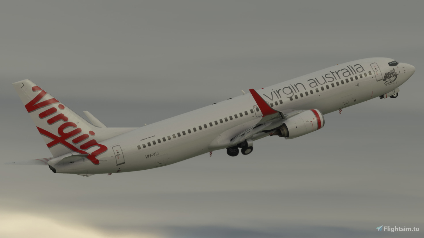 Virgin Australia (6-Pack) - PMDG 737-800 for Microsoft Flight Simulator ...