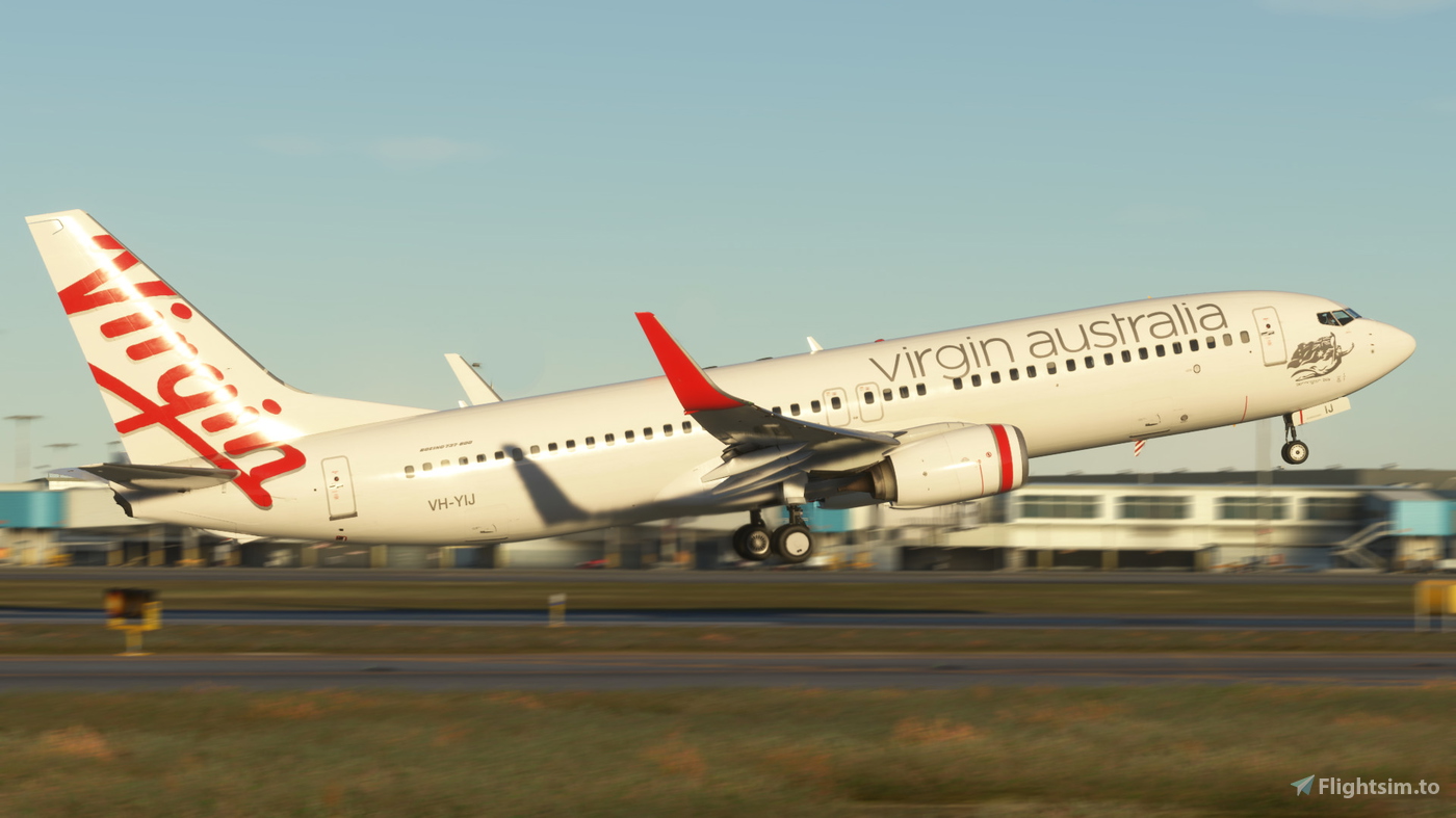 Virgin Australia (6-Pack) - PMDG 737-800 for Microsoft Flight Simulator ...