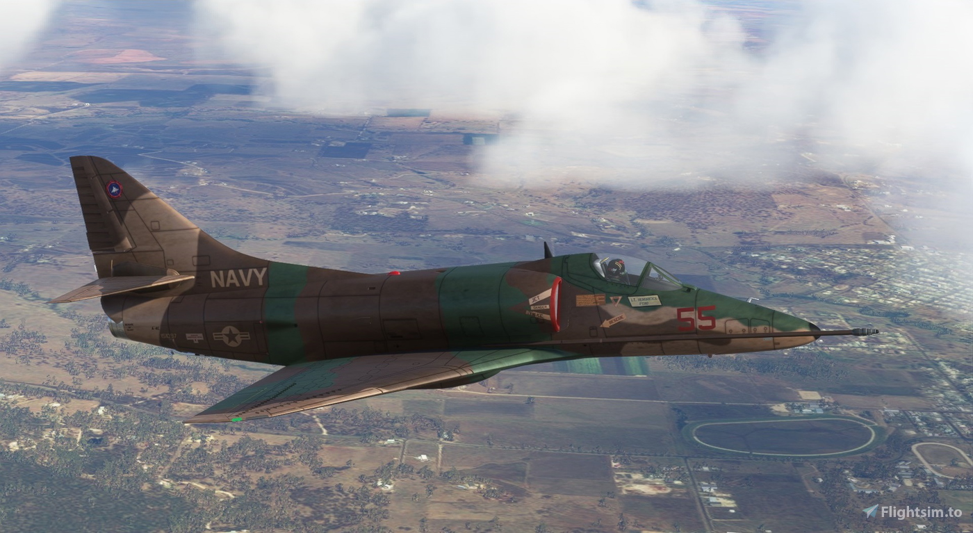 Virtavia - A-4 Skyhawk - USFWS TOP GUN Viper. for Microsoft Flight ...