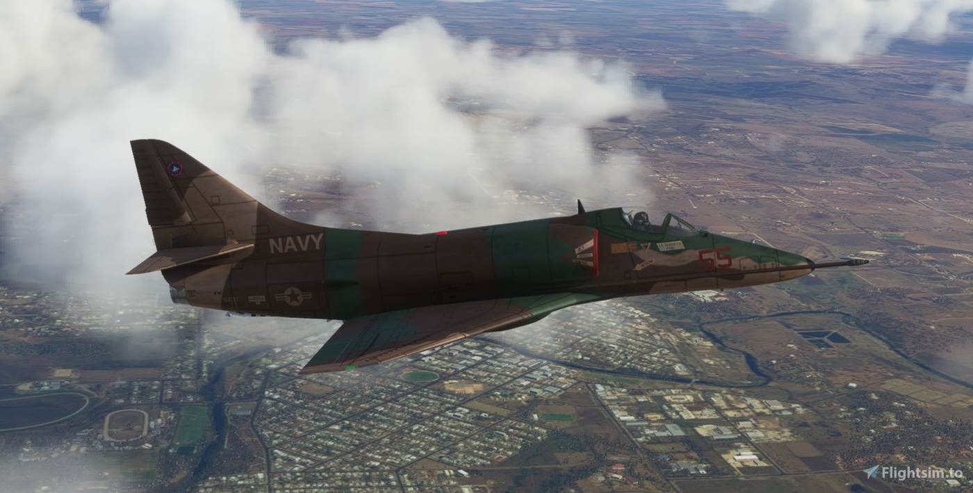 Virtavia - A-4 Skyhawk - USFWS TOP GUN Viper. for Microsoft Flight ...