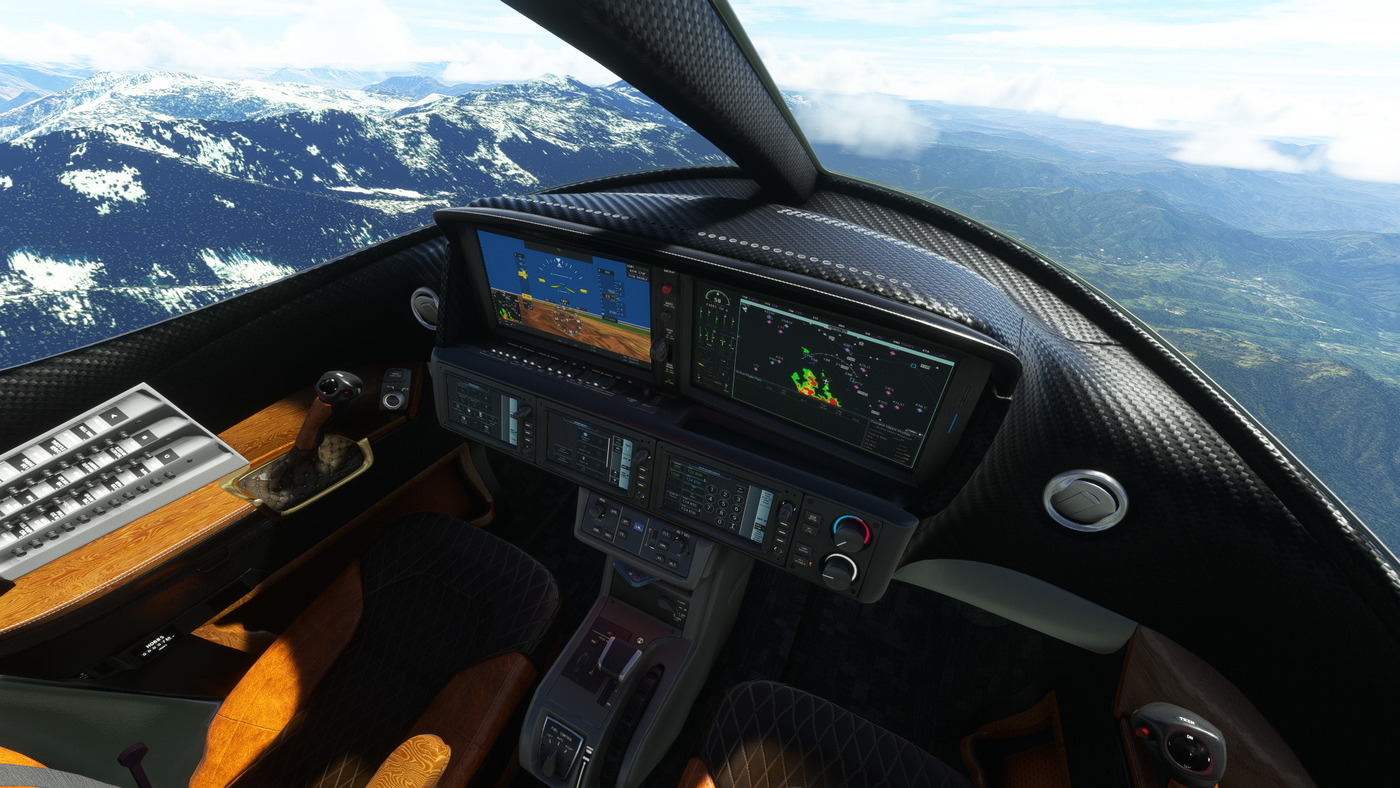 Vision Jet Goldfinger w/ Custom Interior for Microsoft Flight Simulator ...
