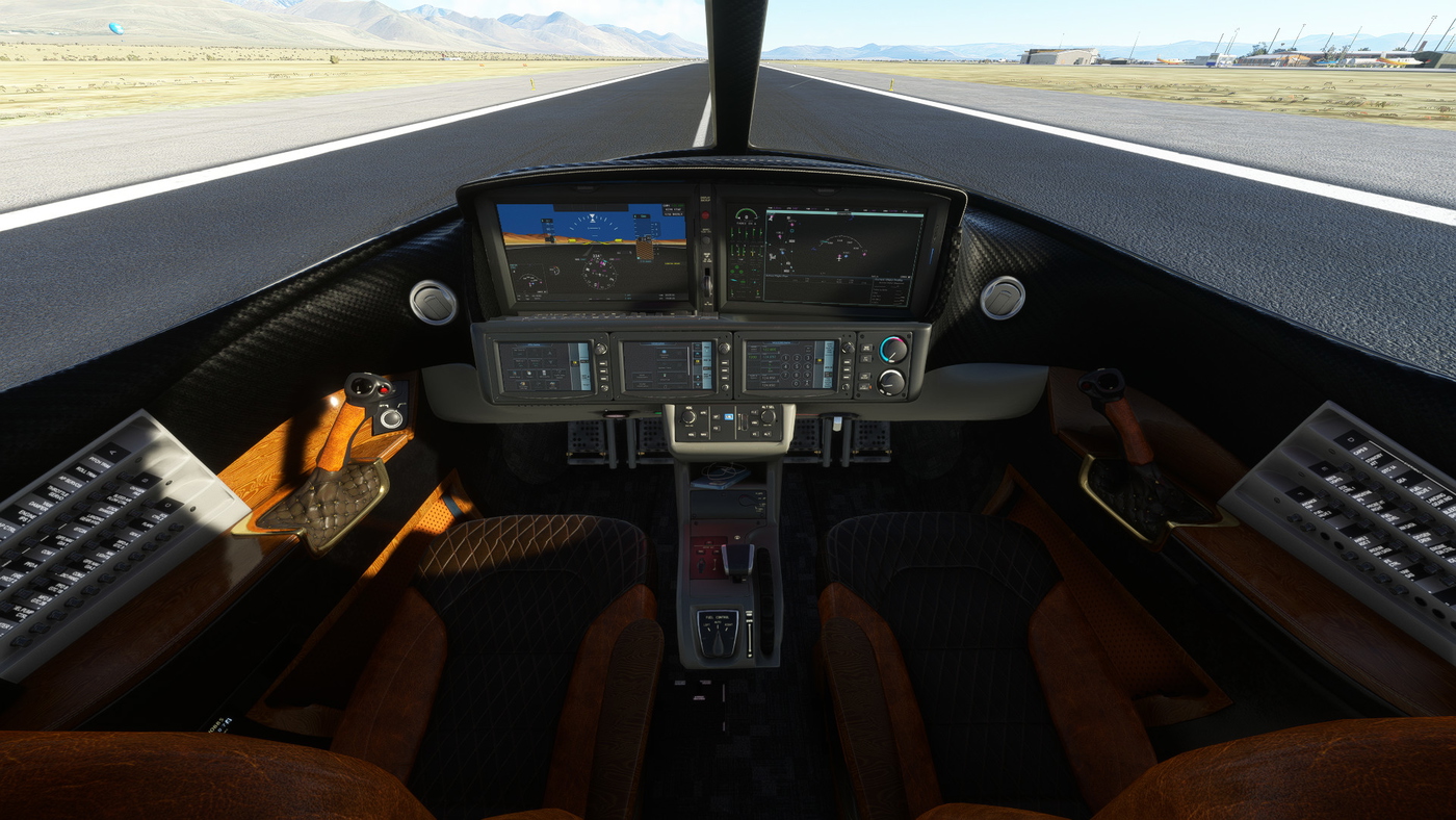 Vision Jet Goldfinger w/ Custom Interior for Microsoft Flight Simulator ...