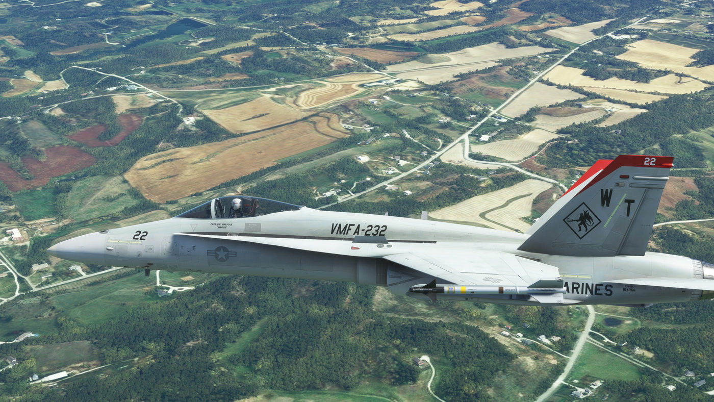 VMFA-232 RED DEVILS LINE BIRDS pour Microsoft Flight Simulator | MSFS