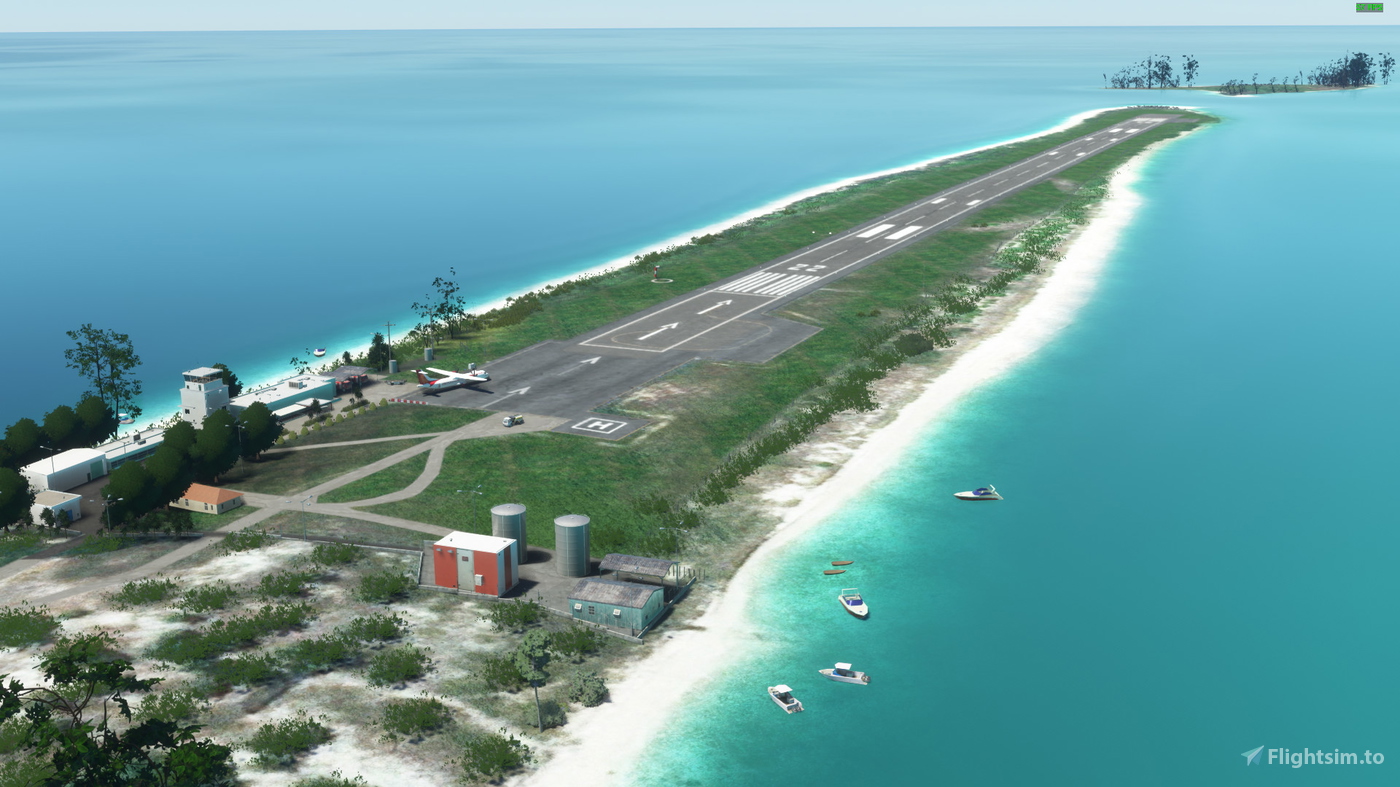 VOAT/AGX Agatti Island Airport v0.1.0 for Microsoft Flight Simulator | MSFS