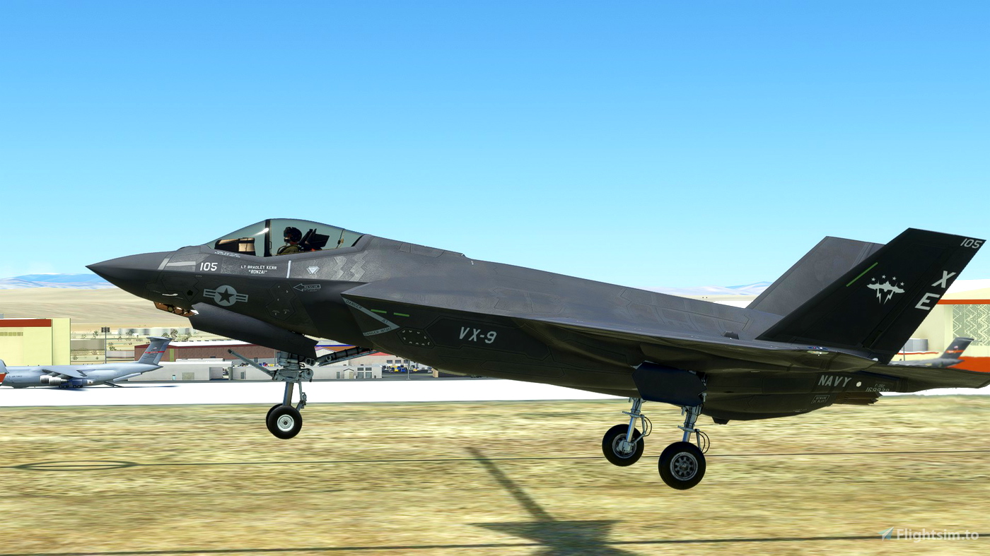 VX-9 "Vampires" F-35C Pack for Microsoft Flight Simulator | MSFS
