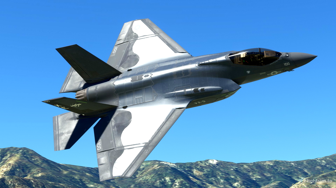 VX-9 "Vampires" F-35C Pack for Microsoft Flight Simulator | MSFS