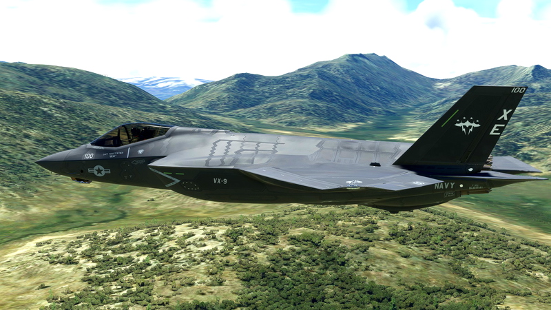 VX-9 "Vampires" F-35C Pack for Microsoft Flight Simulator | MSFS
