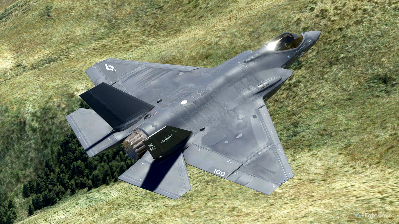 VX-9 "Vampires" F-35C Pack for Microsoft Flight Simulator | MSFS