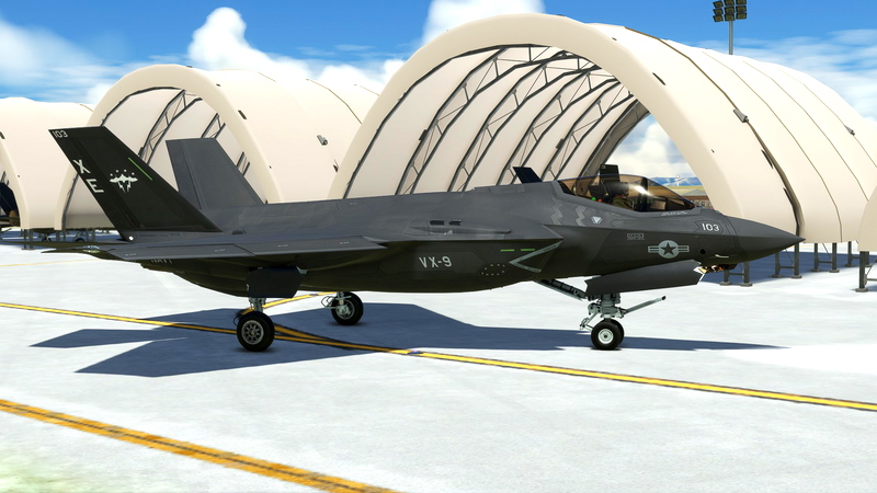 VX-9 "Vampires" F-35C Pack for Microsoft Flight Simulator | MSFS
