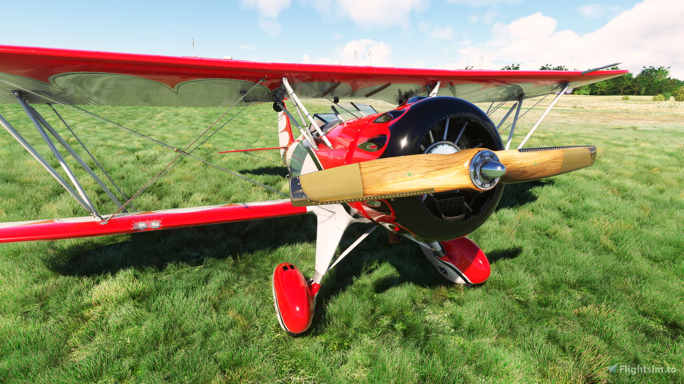 Waco YMF-5 N1585M for Microsoft Flight Simulator | MSFS