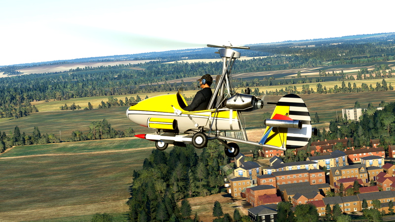 Wallis WA116 Autogyro "Little Nellie" for Microsoft Flight Simulator | MSFS