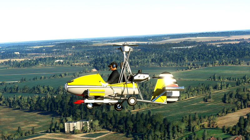 Wallis WA116 Autogyro "Little Nellie" for Microsoft Flight Simulator | MSFS