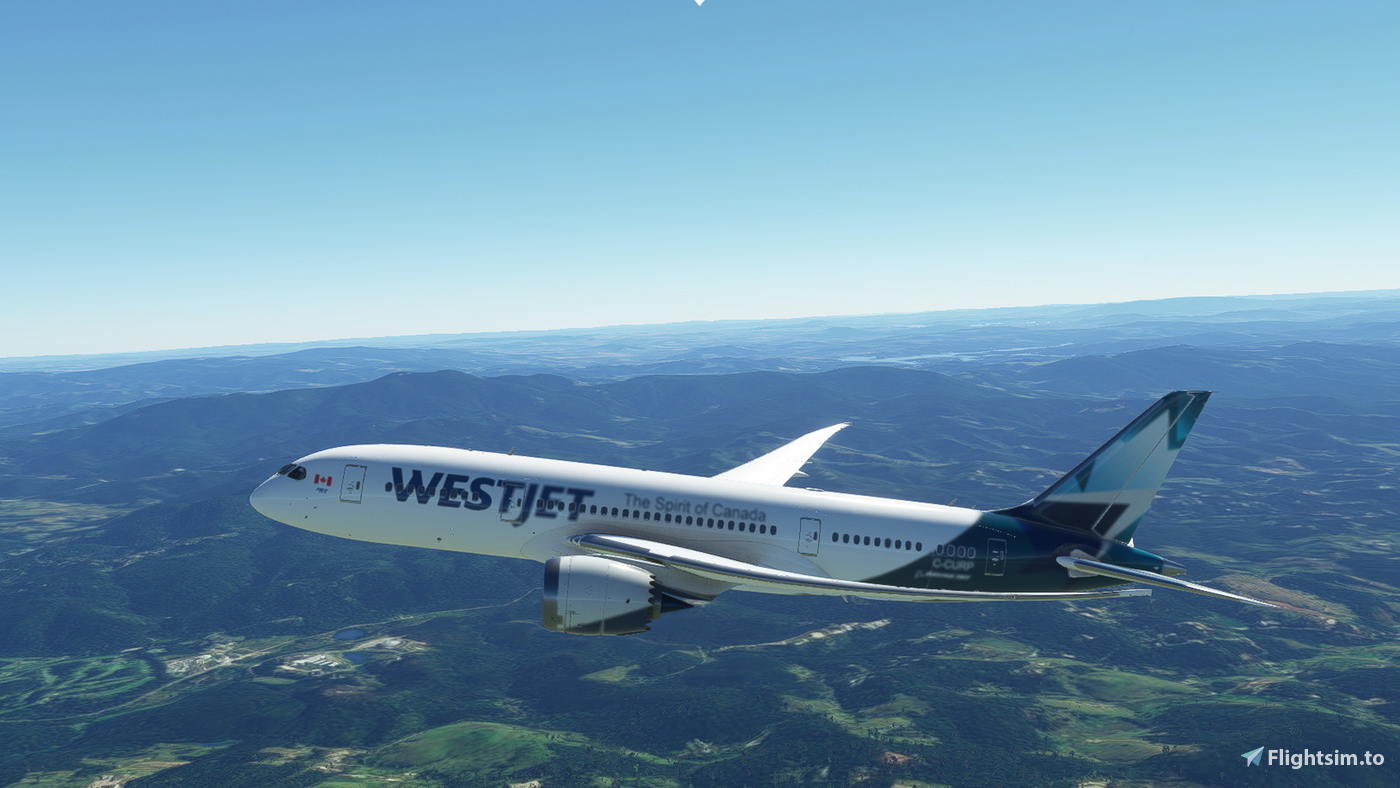 WESTJET 787-8 для Microsoft Flight Simulator | MSFS
