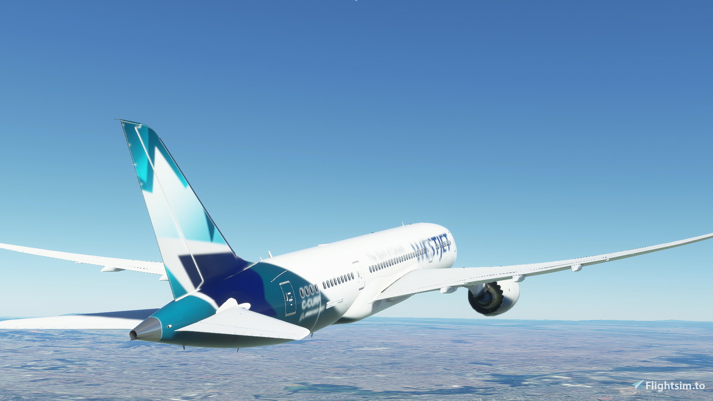 WESTJET 787-8 для Microsoft Flight Simulator | MSFS