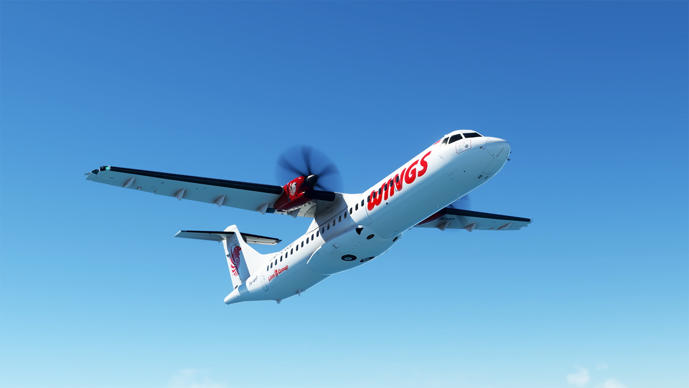 Wings Air Asobo ATR 72-100 PK-WHP for Microsoft Flight Simulator | MSFS