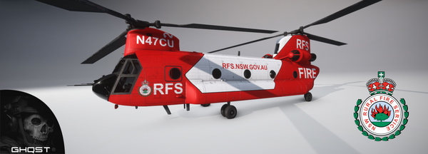 Coulson & Unical CH-47D | Pack1 | 4K for Microsoft Flight Simulator | MSFS