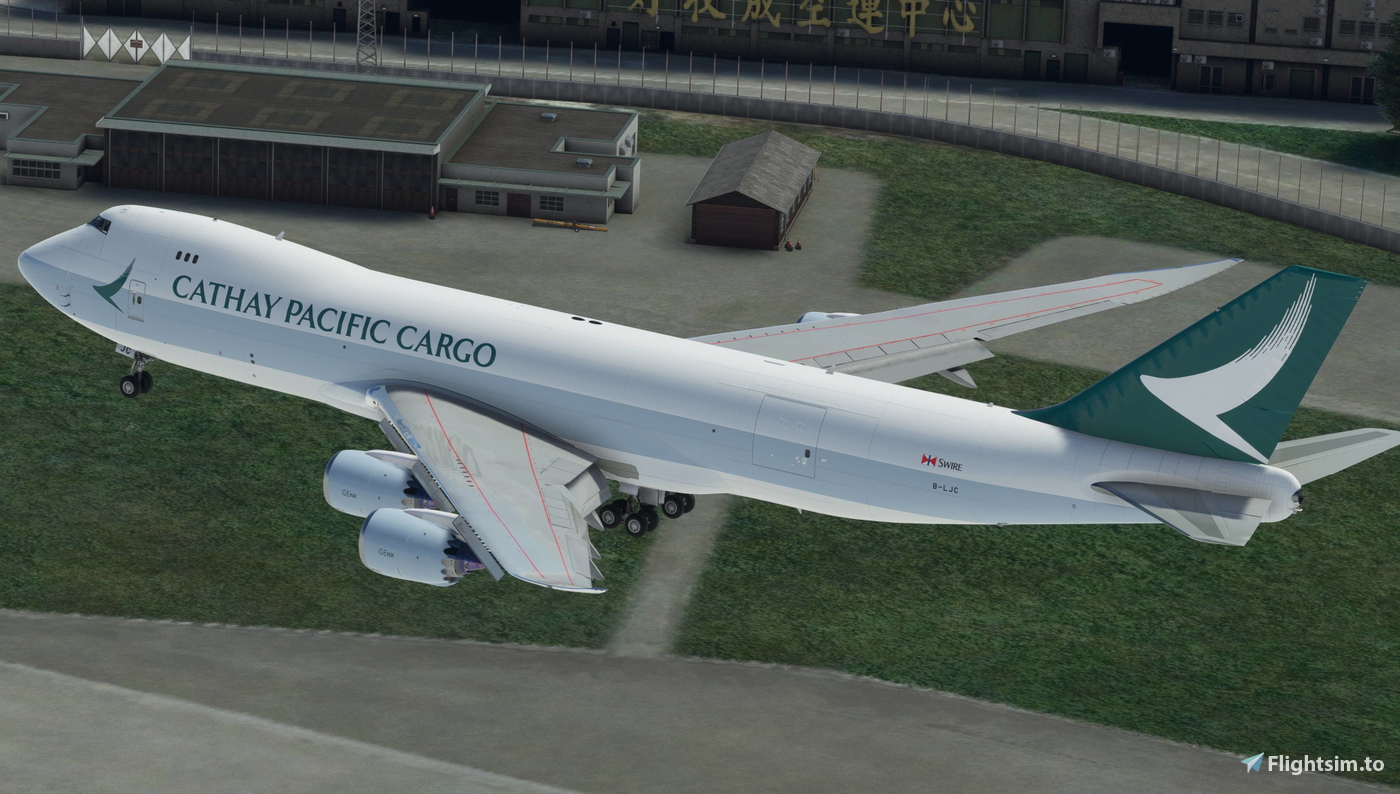Asobo 747-8F Cathay Pacific Cargo 对于 Microsoft Flight Simulator | MSFS