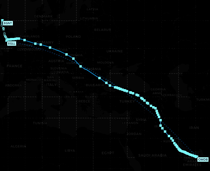 [ OMDB EGLL ] - Dubai to London for Microsoft Flight Simulator | MSFS