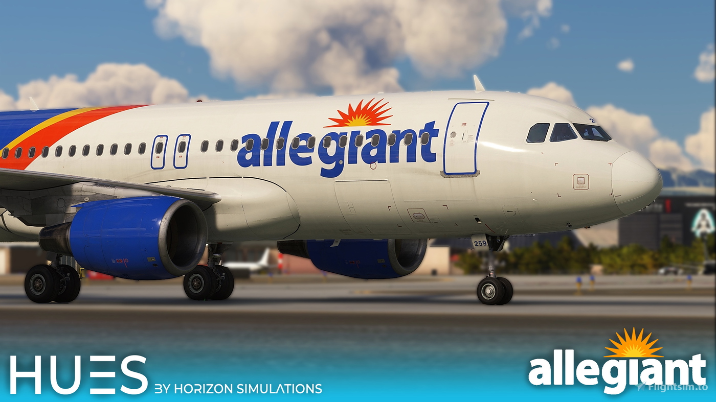 [ 8K + 4K ] Allegiant Air 'New Colors' 4-Pack + Cabin Announcements ...