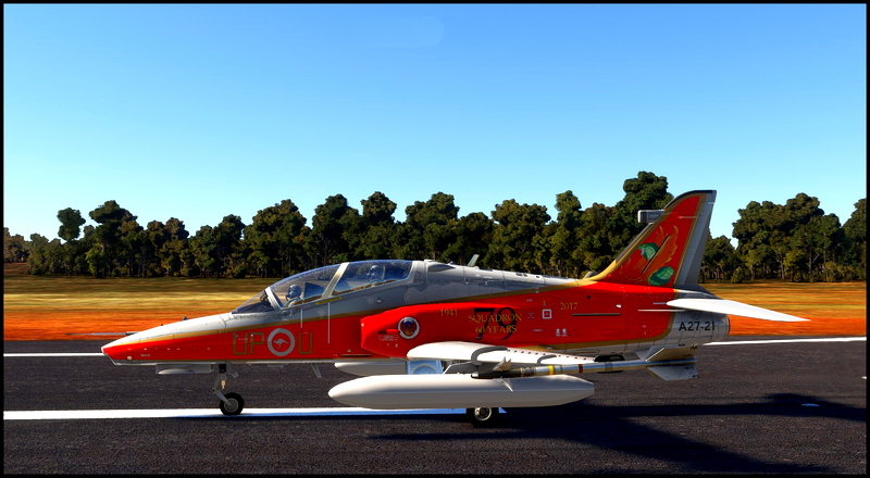 BAE Systems Hawk 127 LIFT "RAAF A27-21, No 79 squadron 60th anniversary ...