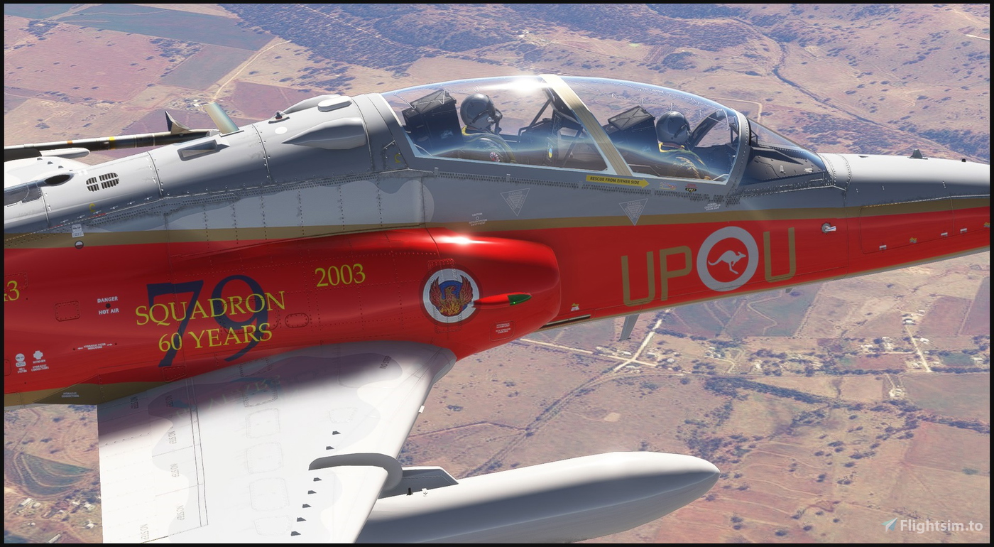BAE Systems Hawk 127 LIFT "RAAF A27-21, No 79 squadron 60th anniversary ...