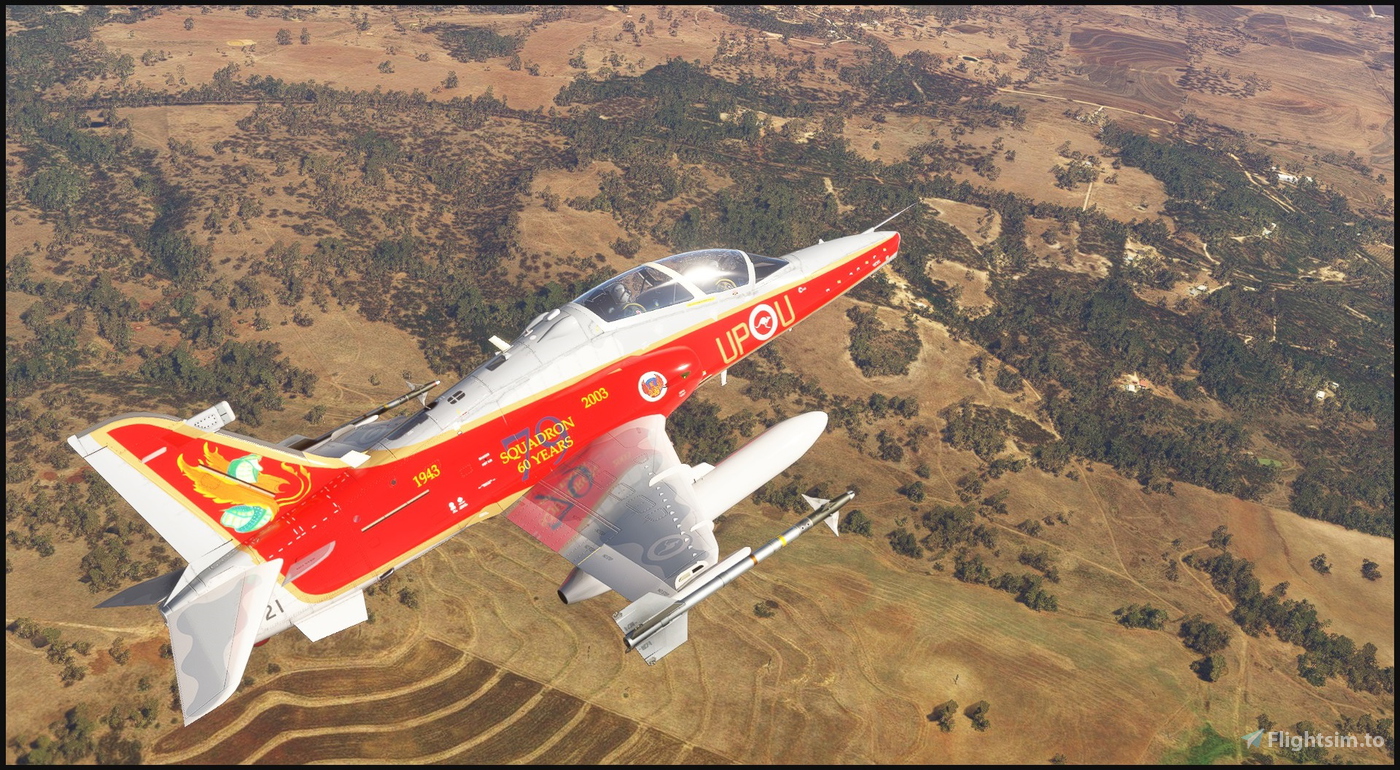 BAE Systems Hawk 127 LIFT "RAAF A27-21, No 79 squadron 60th anniversary ...