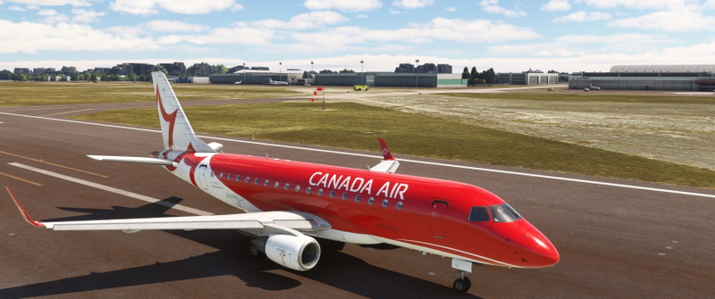 Canada Air Virtual FSS E-Jets 170 for Microsoft Flight Simulator | MSFS