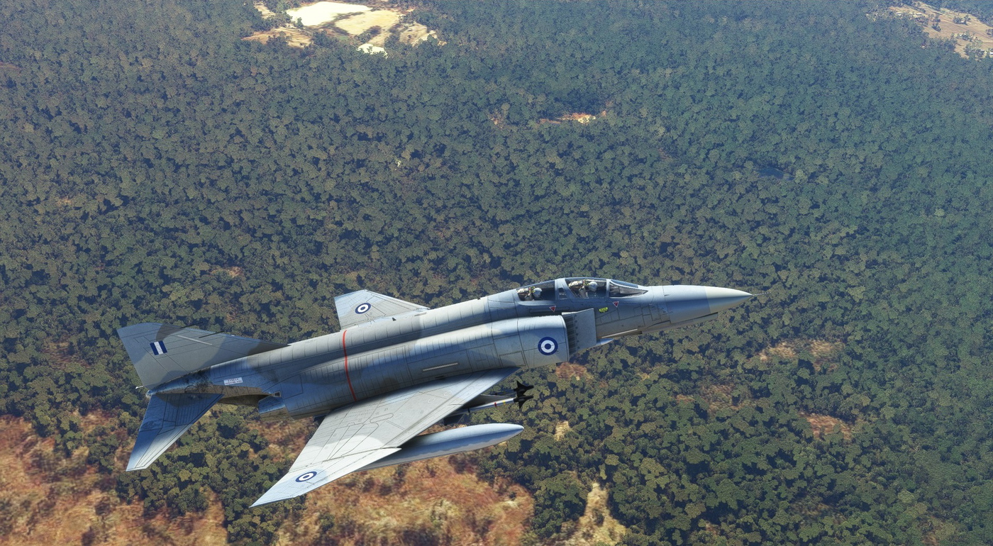 DC Designs F-4E Phantom II HAF Air force. for Microsoft Flight ...
