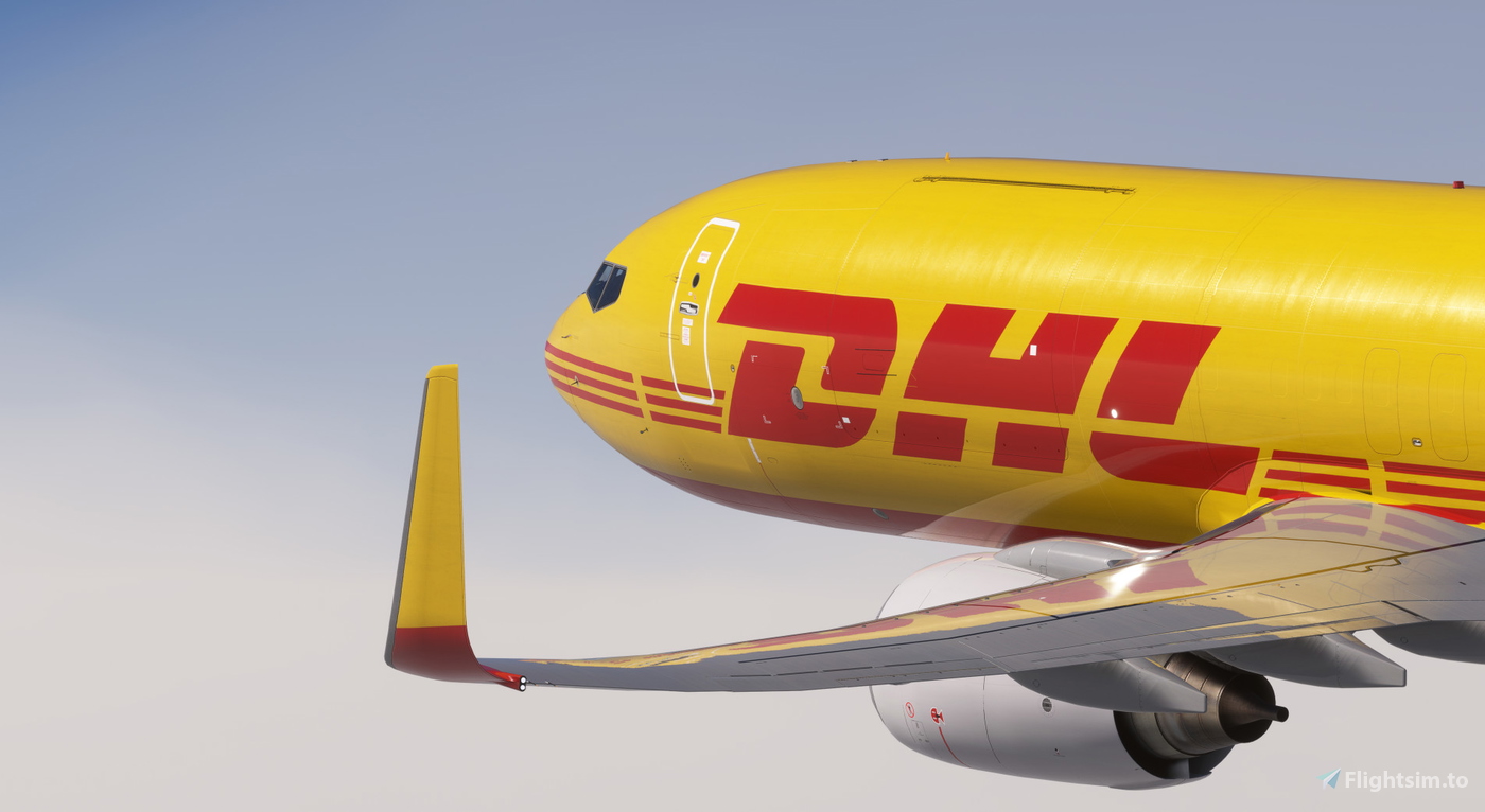 DHL Aviation EEMEA | A9C-TXZ | Operated by Texel air | Pmdg 737-800 BCF ...