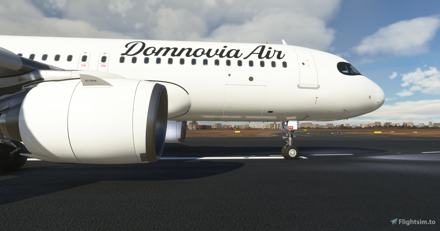[A32NX] Domnovia Air FBW A320 Neo for Microsoft Flight Simulator | MSFS