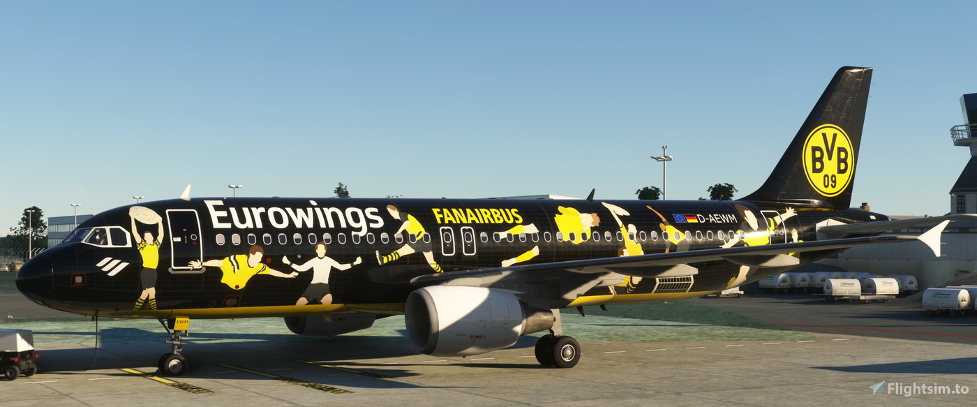 Fenix A320 | Eurowings - "FANAIRBUS" (D-AEWM) | V2 für Microsoft Flight ...
