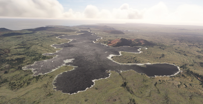 Iceland Grindavik volcano - Reykjanes Peninsula for Microsoft Flight ...