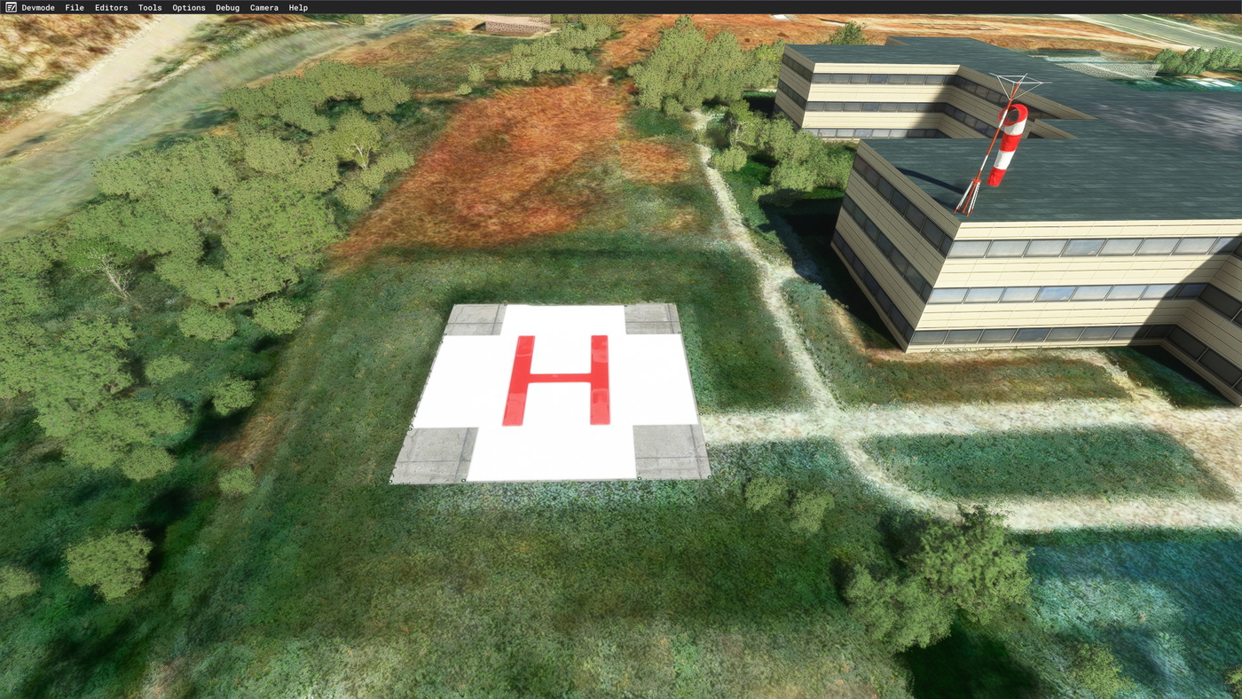 Kane County Hospital Heliport for Microsoft Flight Simulator | MSFS
