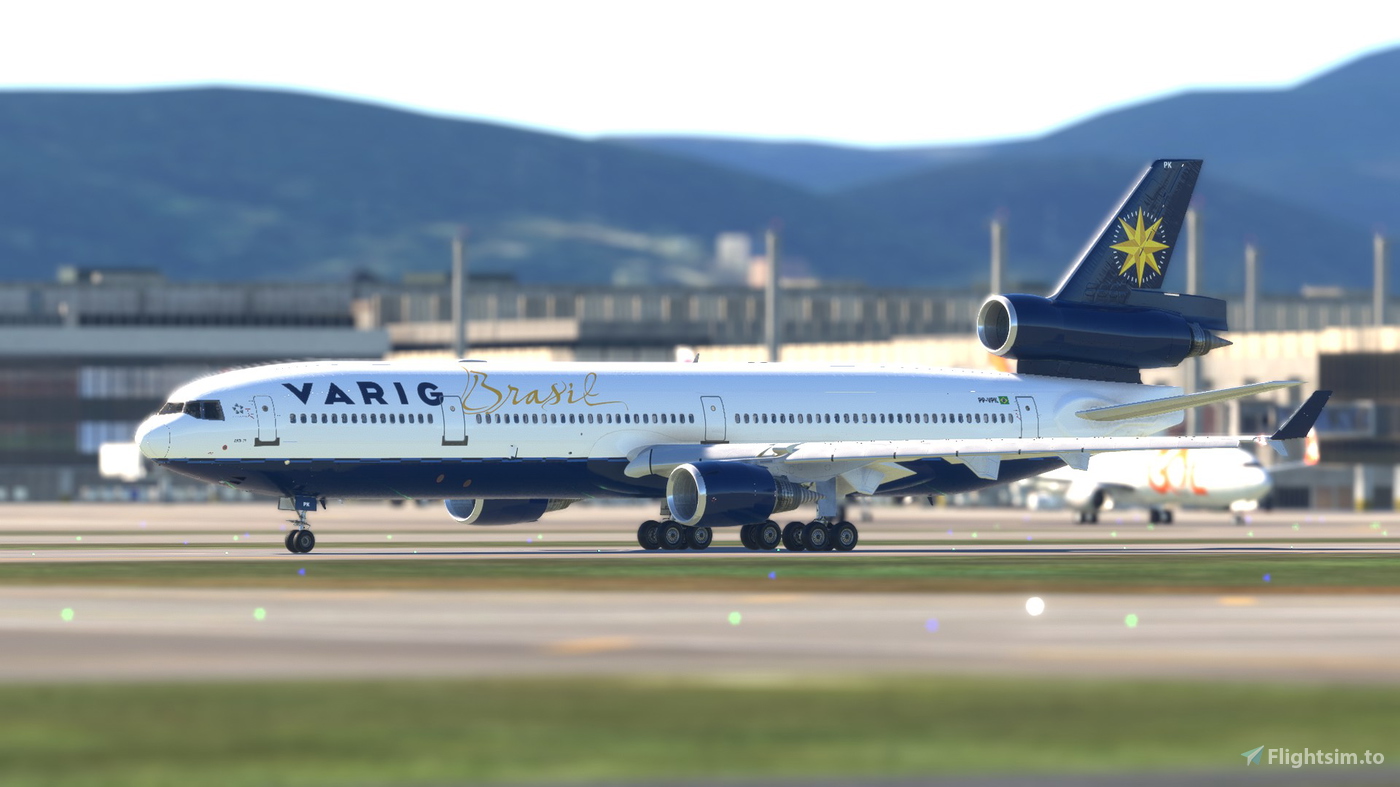 TFDI MD-11 VARIG PP-VPK w/Cabin for Microsoft Flight Simulator | MSFS