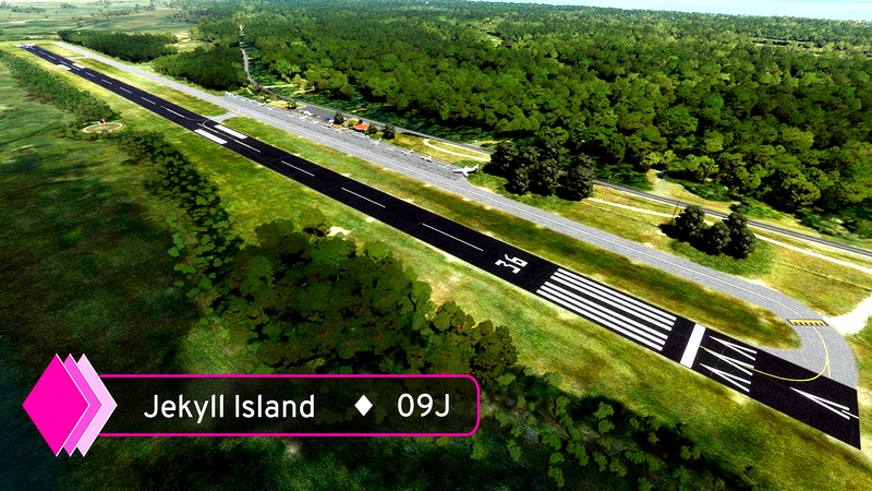 09J - Jekyll Island Airport for Microsoft Flight Simulator | MSFS
