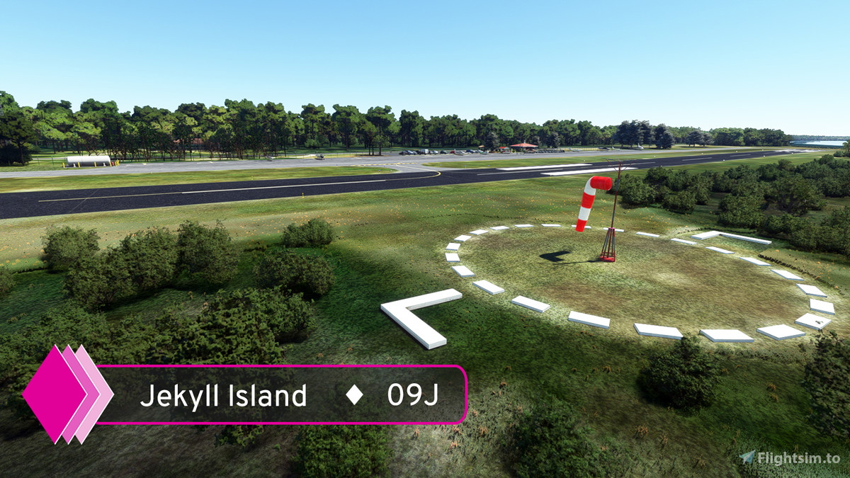 09J - Jekyll Island Airport for Microsoft Flight Simulator | MSFS
