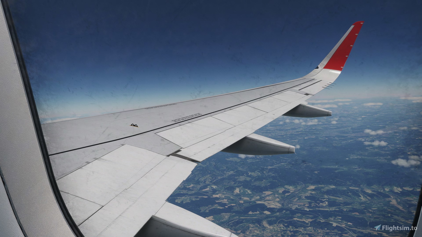 10 Realistic Custom (Wing) Views - IniBuilds A320neo for Microsoft ...