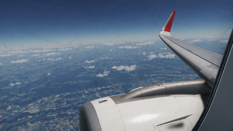 10 Realistic Custom (Wing) Views - IniBuilds A320neo for Microsoft ...