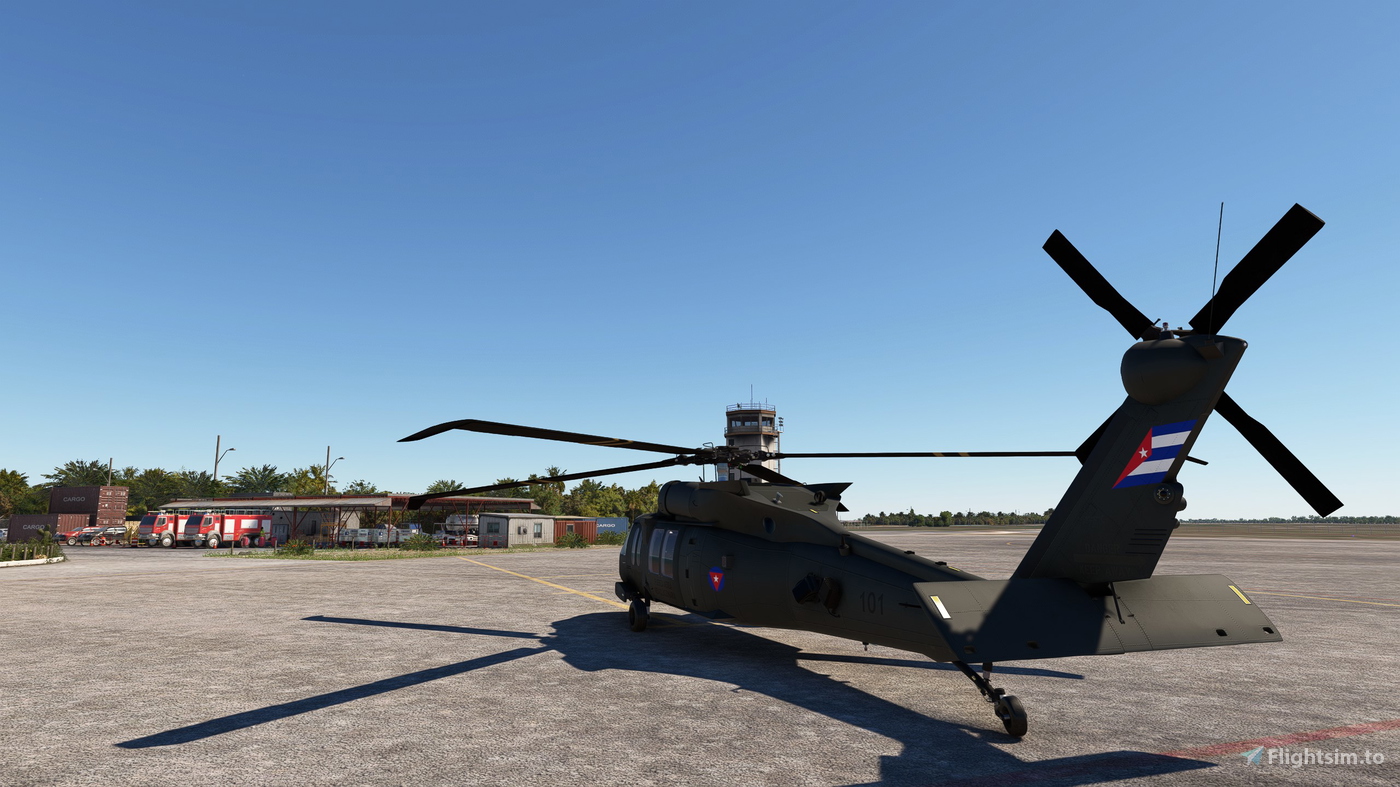 101 | Cuba Army Aviation UH-60 | 8K for Microsoft Flight Simulator | MSFS