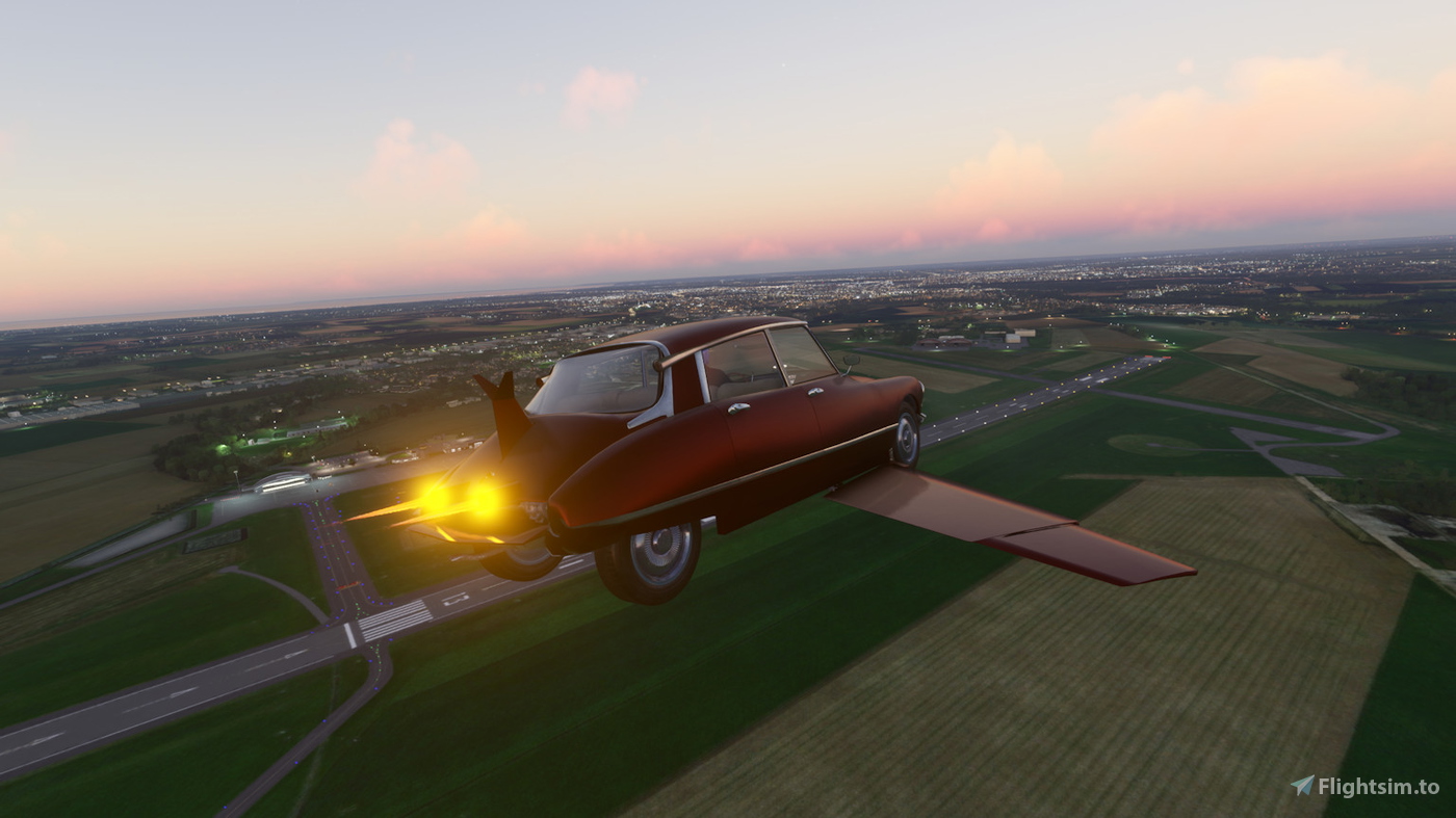 Improve Citroen DS for Microsoft Flight Simulator | MSFS