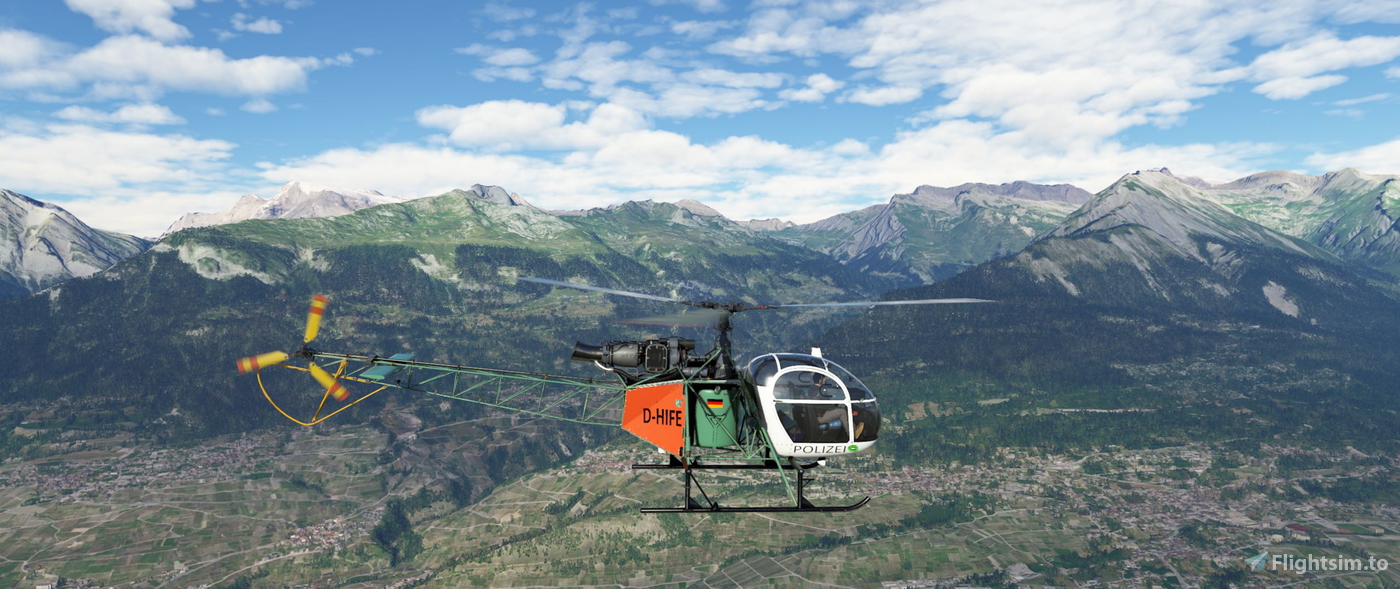 taog-lama-sa315 Polizei NRW pour Microsoft Flight Simulator | MSFS